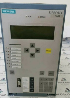 SIEMENS SIPROTEC 7SJ62 OVER CURRENT PROTECTION 7SJ6225-6EA50-1FB0/DD W ...
