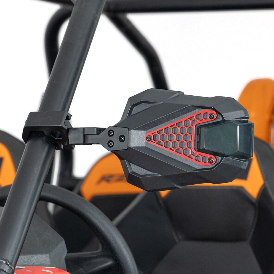 UTV Rearview Side Mirrors Aluminum For Kubota RTV 850 900 1100 1140 X ...