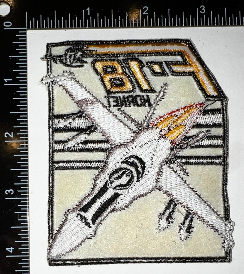 USN US Navy F-18 Hornet Patch | eBay