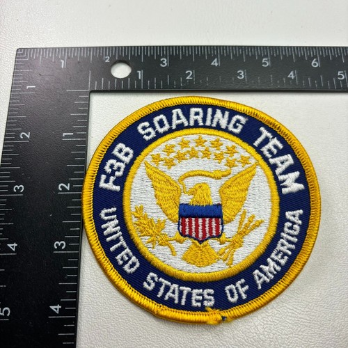 Vintage F3B SOARING TEAM UNITED STATES AMERICA Plane Patch (Aviation ...