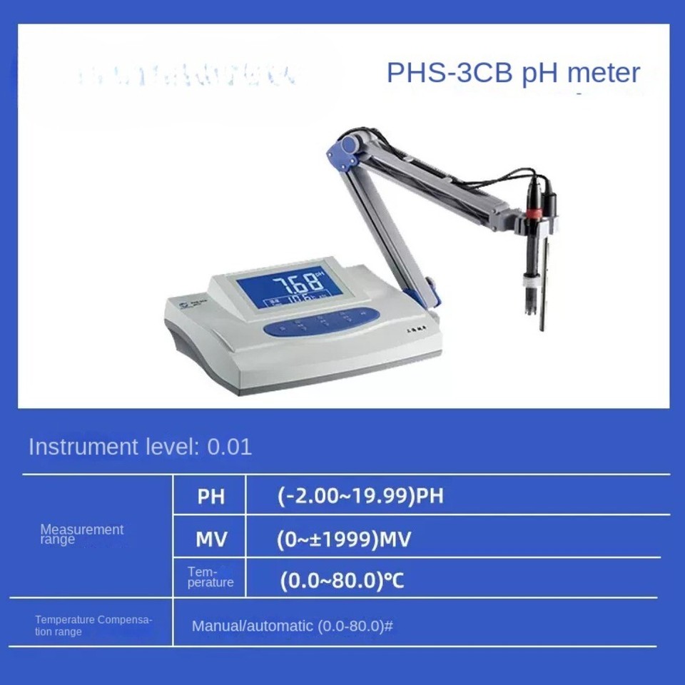 PHS-3C Digital Desktop Acidity Meter pH Meter Tester pH Value | eBay
