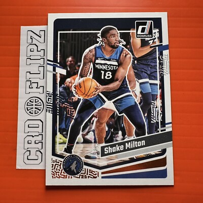 2023-24 Donruss #150 Shake Milton - Minnesota Timberwolves | eBay