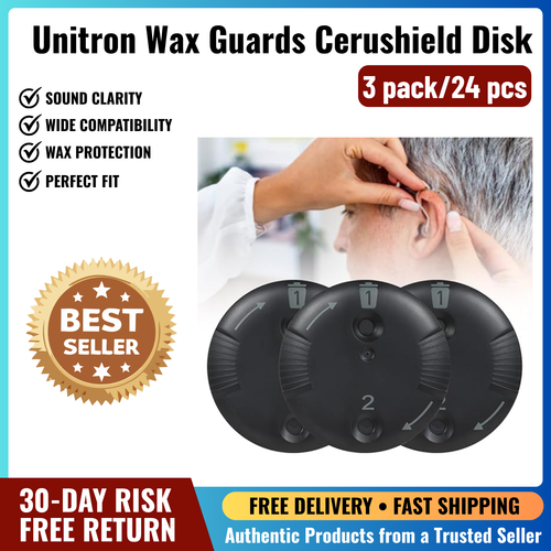 Unitron Wax Guards Cerushield Disk v2.0 098-0445 for phonak, Hearing ...