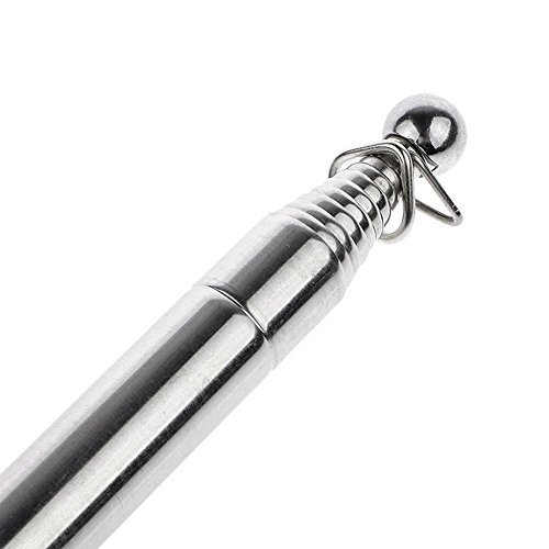 Portable Collapsable Pole 79" Stainless Steel Telescoping Flagpole ...