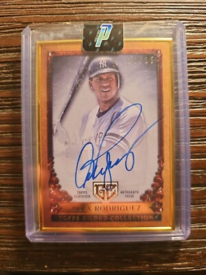 2023 Topps Guiled Collection Alex Rodriguez Auto 12/15 | eBay