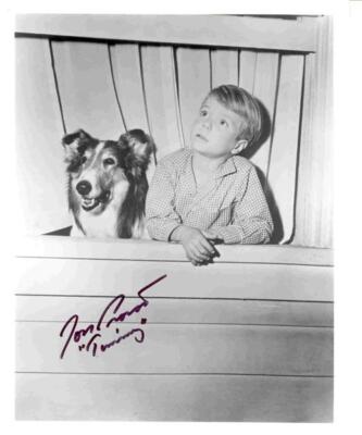 Jon Provost Autographed B&W 8x10 - Timmy from Lassie, window | eBay