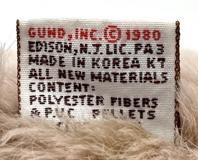 Vintage GUND 1980 “Snuffles” the Light Brown 6.5” Small Plush Toy | eBay