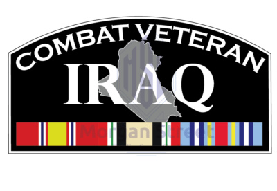 Iraq Combat Veteran Decal Sticker Die Cut | eBay