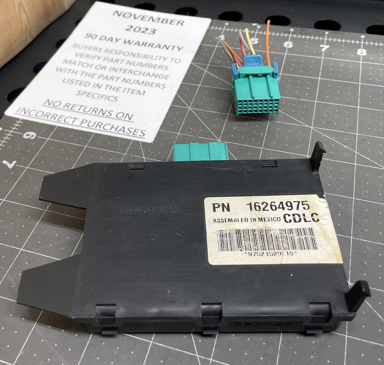 CHEVY EXPRESS GMC SAVANNA VAN C3500 ANTI-THEFT PASSLOCK VATS MODULE OEM ...