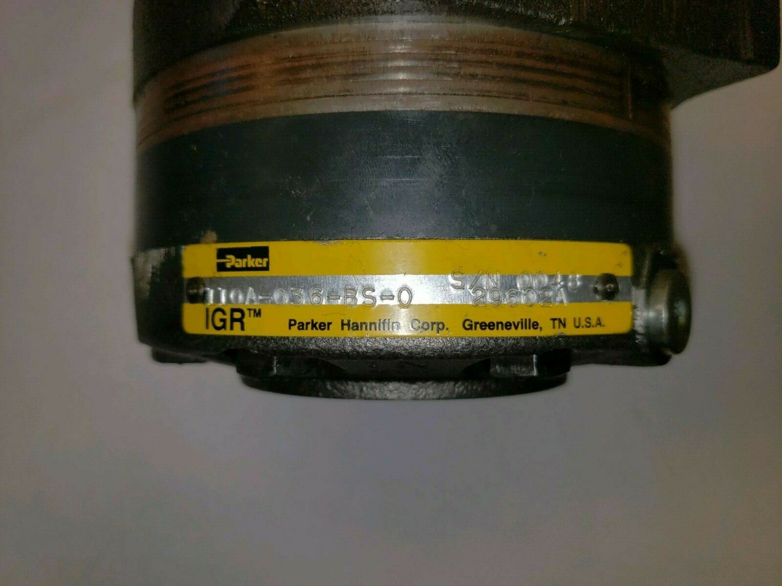 Parker Hydraulic Motor, 110A-036-BS-0 - P/N: 109708 for MTI Veinrunner ...
