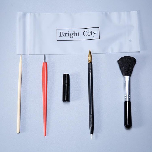 Scraper Pen Tools Kids' Crafts Painting Scratch Arts Set Wooden Stylus ...