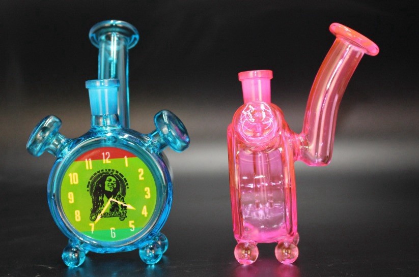 7” WATER PIPE BONG HOOKAHS O'CLOCK STYLE . | eBay