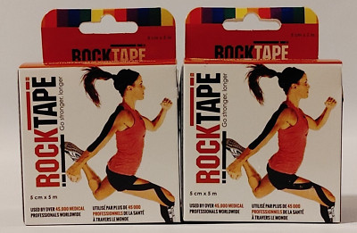 Rock Tape Original 2 Inch Water Resistant Kinesiology Tape RAINBOW NEW ...