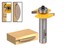 3 Bit Miter Frame Molding Router Bit Set - 1/2" Shank - Yonico 12230 ...