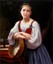 Repro Bouguereau Gypsy Girl with a Basque Drum, 1867 20x24in | eBay