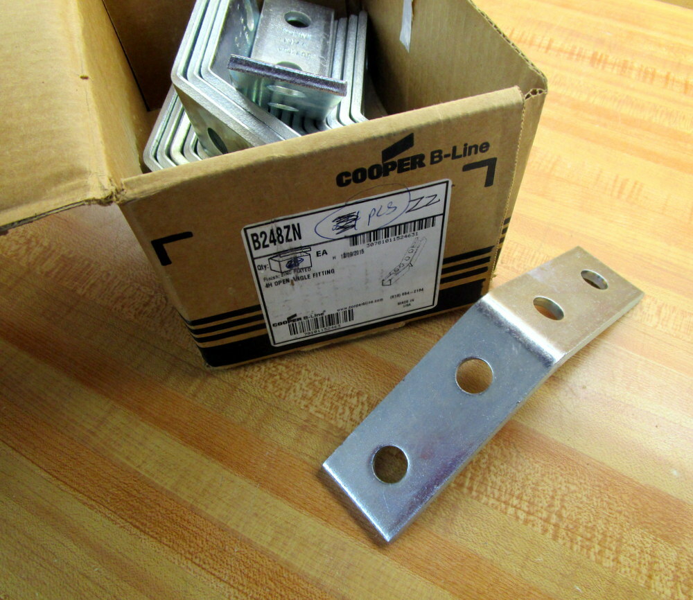 Cooper B-line B248ZN 45 Degree Open Angle 4 Hole Strut Connector for ...