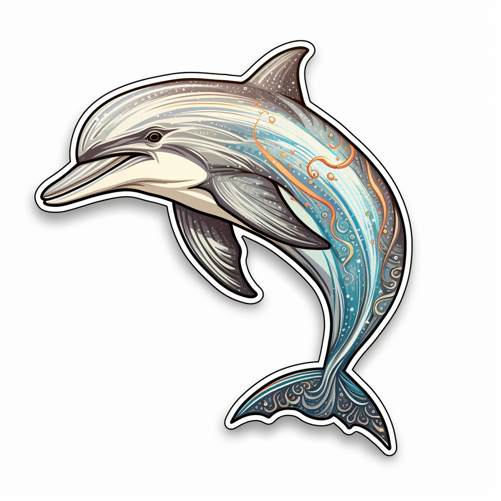 Autoaufkleber Sticker Niedlicher Delfin Aufkleber | eBay.de