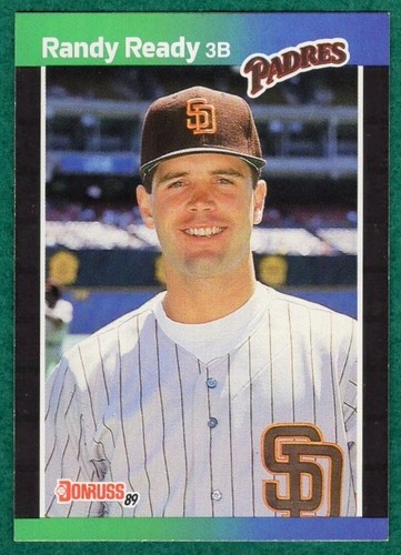 Randy Ready - 1989 Donruss #365 - San Diego Padres Baseball Card | eBay