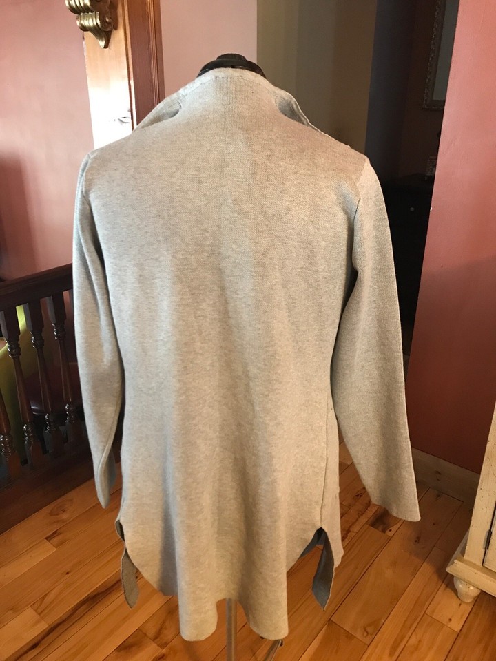 Athleisure by Sioni Open Front Cardigan Sweater Jacket Size Large New | eBay