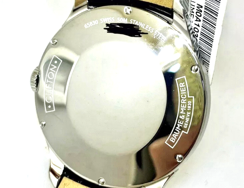 2023 Baume Mercier Clifton Watch Model 65830 - Excellent Condition | eBay