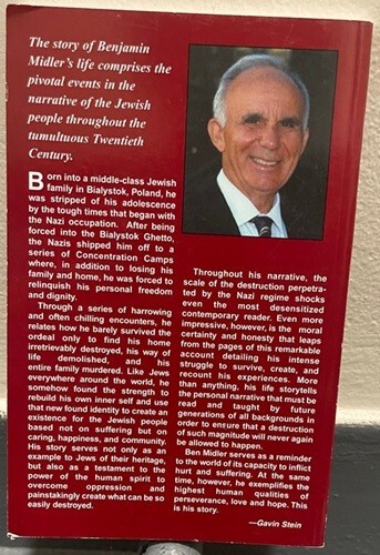 The Life of A Child Survivor from Bialystok, Poland, Inscribed by Ben ...