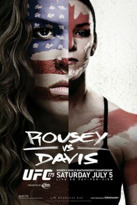 UFC 175 Poster Rovsey vs. DAVIS Fight Poster Premium Quality Choose ...