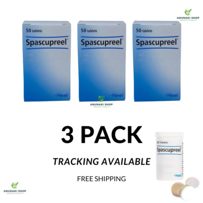 Spascupreel Heel 50 Tablets Homeopathy Muscle Spasms Organs Smooth ...