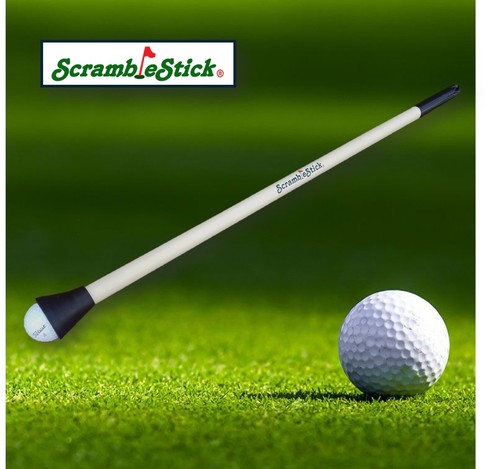 THE ORIGINAL 32" SCRAMBLESTICK SCRAMBLE OR EVERYDAY GOLF BALL RETRIEVER USA MADE | eBay