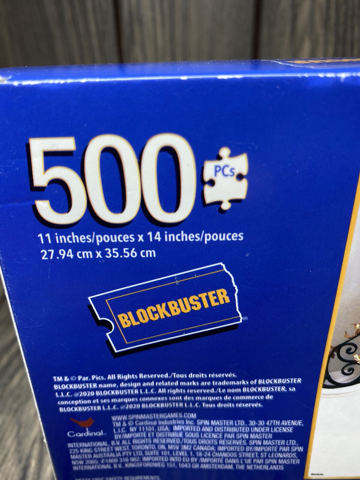 Blockbuster CLUELESS 500 Piece Puzzle Retro Movie Poster 11x14 A ...