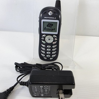 2003 Motorola i215 - Boost Mobile Monochrome Candybar Cellphone with ...