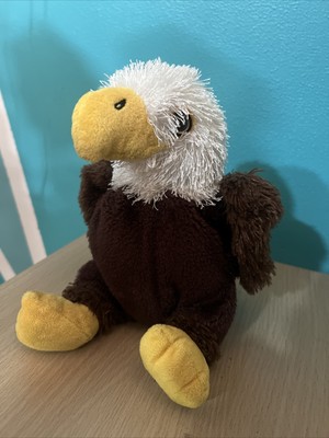 Webkinz GANZ 8” American Bald Eagle Plush Retired HM214 Stuffed Animal ...