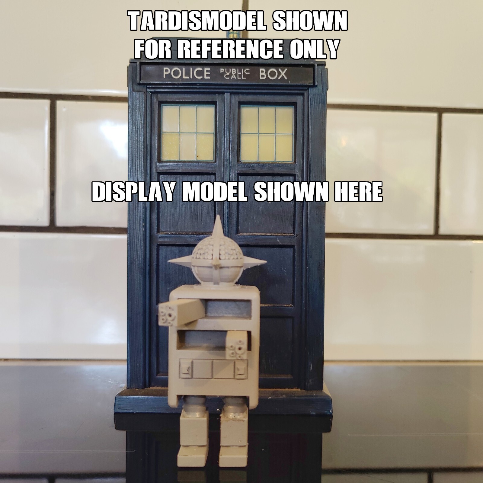 DR Who - Quarks - The Dominators - 28mm + display scale model sci-fi ...