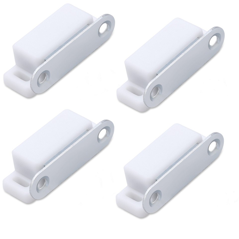 4x Large Magnetic Catch Heavy Duty 6kg Cupboard Cabinet Door Strong ...