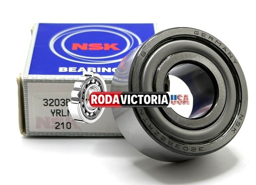 NSK 3203 B ZZ RTNG C3 ANGULAR CONTAC BALL BEARING, METAL 5203 17x40x17 ...