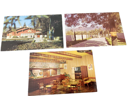 Set of 3 Italian Swiss Colony Wine tasting Room, Asti, California | eBay