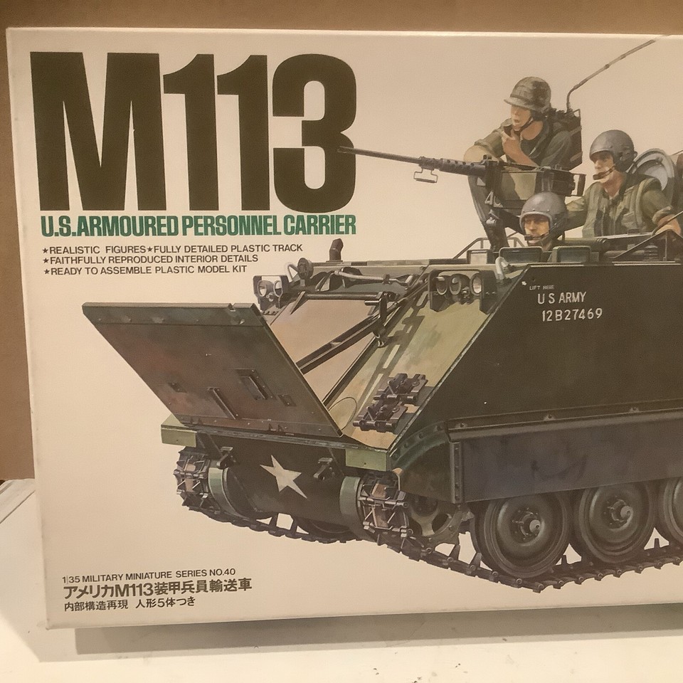 M113 APC US Army Armored Personnel Carrier with interior. | eBay