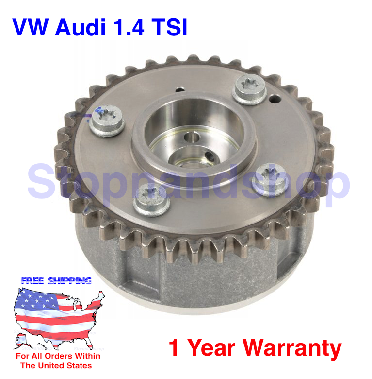 New Engine Variable Valve Timing Sprocket Camshaft Adjuster for VW Audi ...