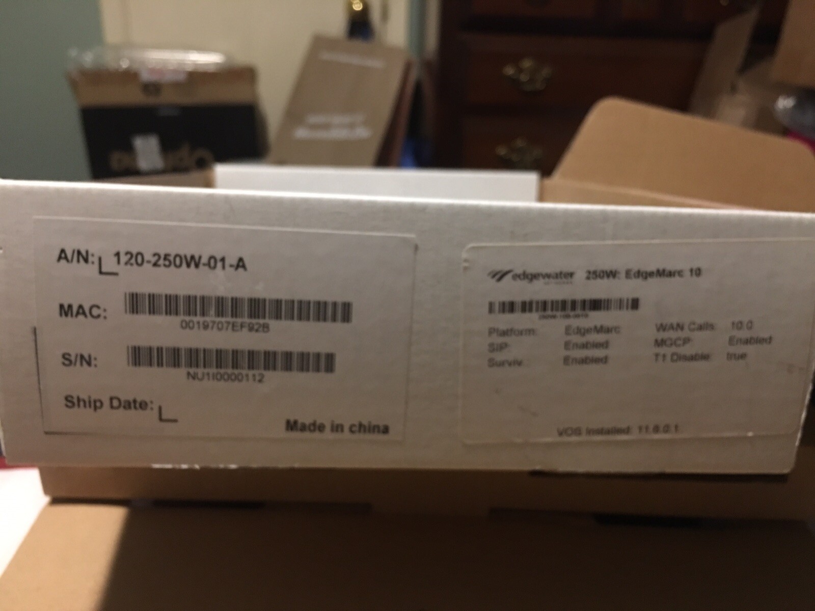 Edgewater Edgemarc 10 Network Gateway Router VOIP | eBay