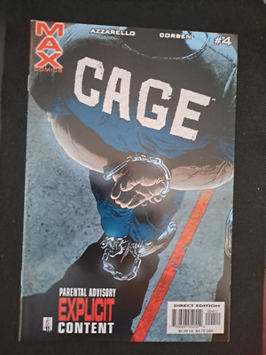 MAX COMICS CAGE PARENTAL ADVISORY EXPLICIT CONTENT #4 COMIC BOOK ...