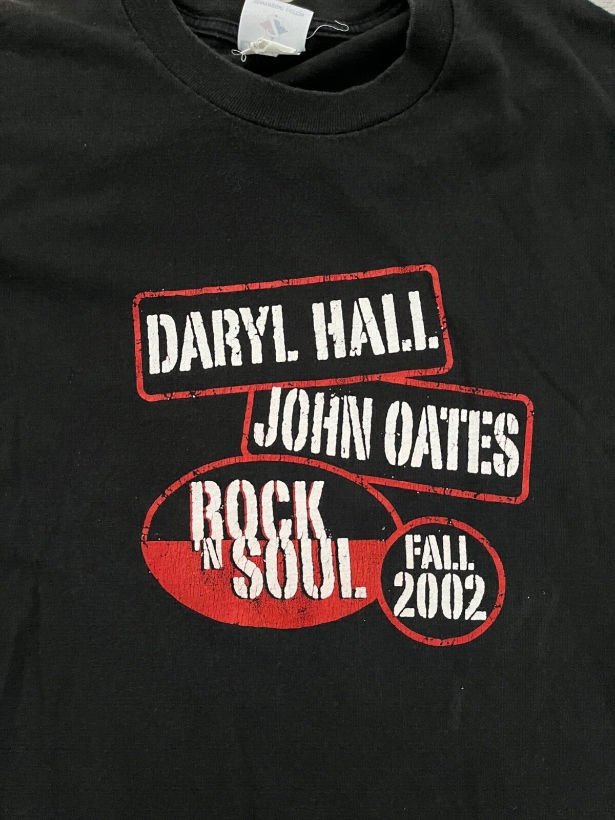 2002 Hall And Oates Rock N Soul Tour Shirt - Gem