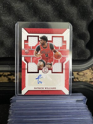 2020-21 Panini Chronicles Patrick Williams rookie card auto patch RC ...