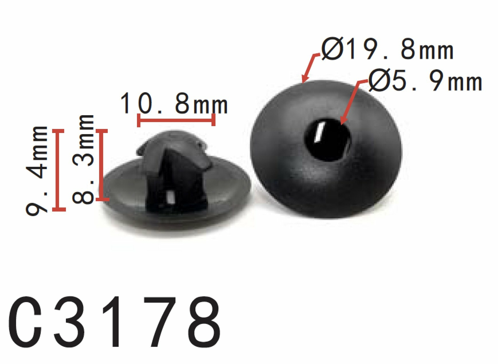 20pcs Fit VW AUDI A3 Splash Shield-splash Shield Clip N90533301 by ...