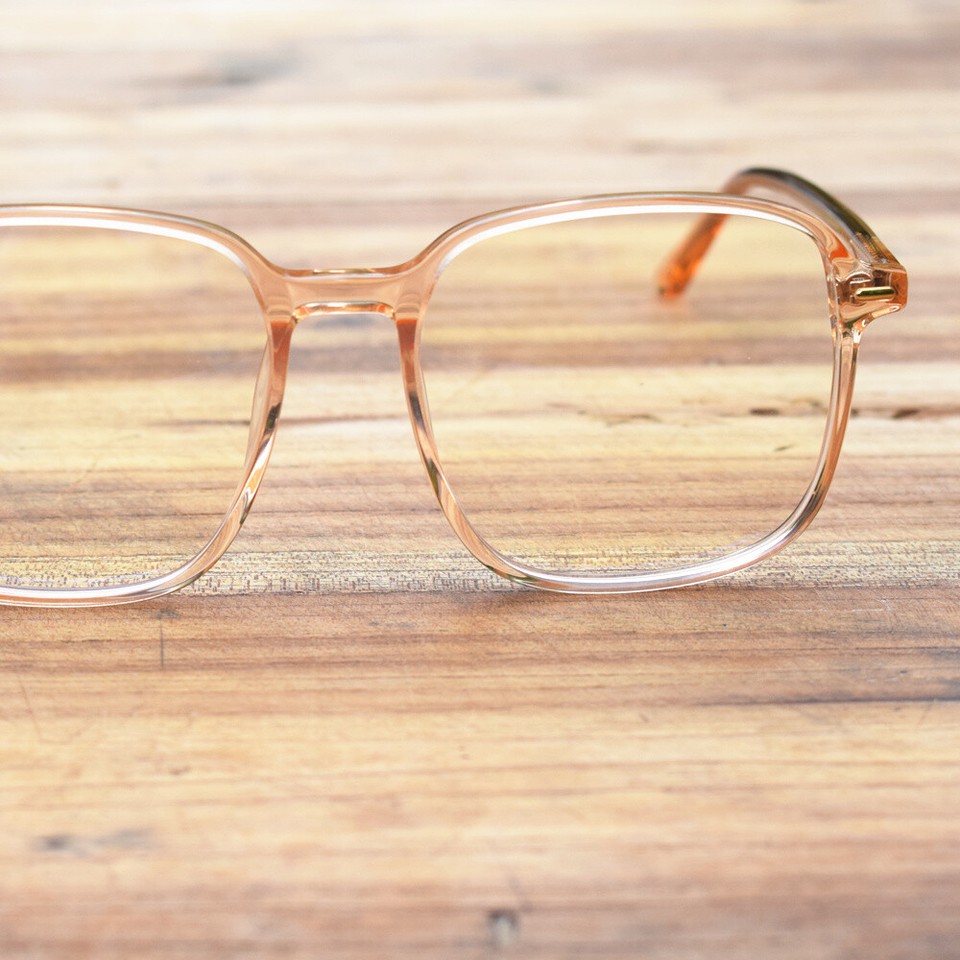 Oversize Hand Made Acetate Eyeglass Frames Full Rim Glasses Myopia Rx ...