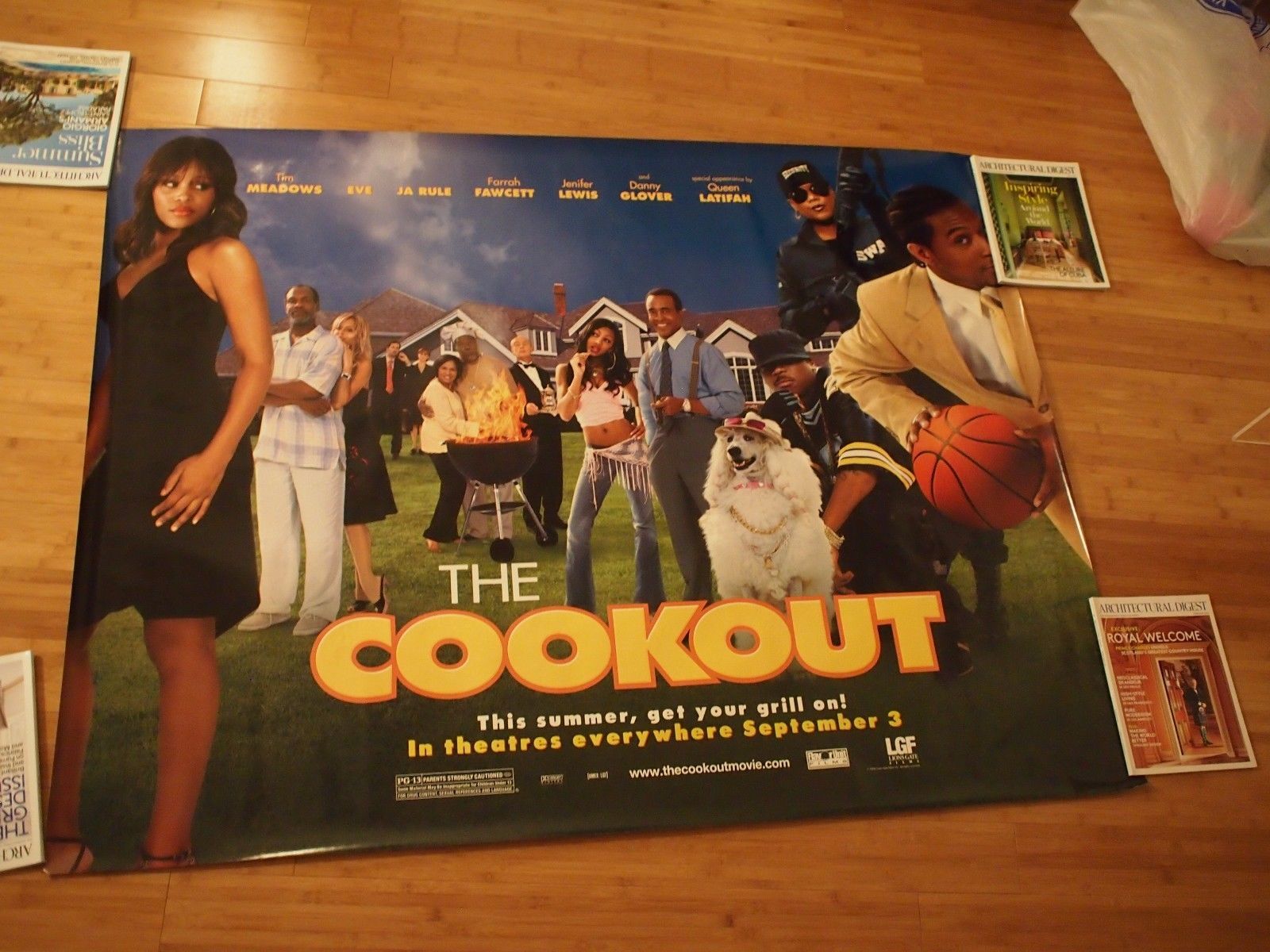Original Subway The COOKOUT Movie Poster 60x46 POSTER Eve FARRAH Queen ...