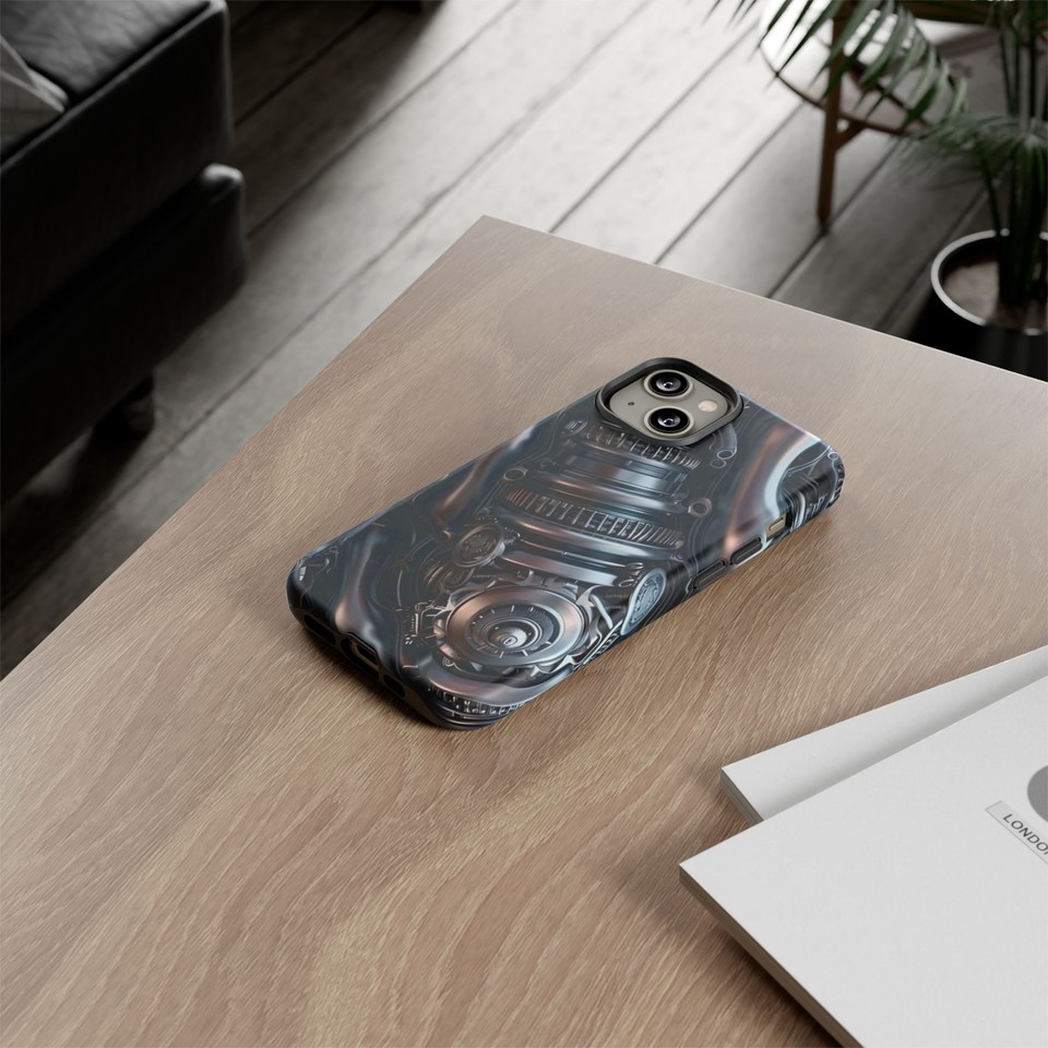 Mechanical Engine Gear iPhone Tough Case - Industrial Design Phone ...