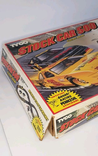 TYCO STOCK CAR 500 SLOTCAR RACING SET - PENNZOIL STOCKER - 1992 ...