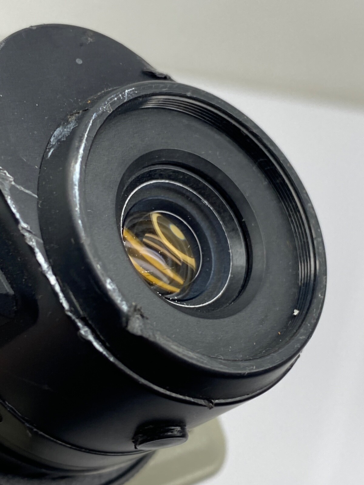 ULTRAK K-565 CCD B/W Camera Black & White 6mm 1:1.4 GE Lens (READ ...