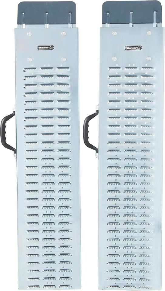 Loading Ramps - Steel Ramp Set for ATVs, Motorcycles, Mowers, Carts ...