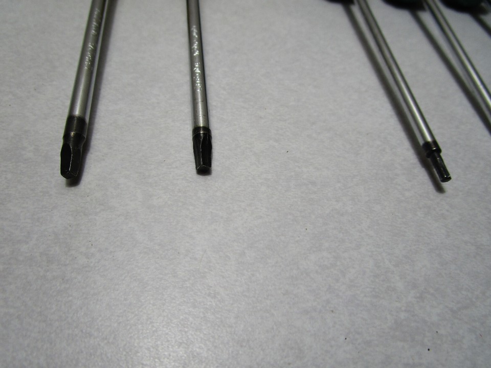 PITTSBURGH SCREWDRIVER SCREW DRIVERS TORX SQUARE S1 S2 T10 T15 T20 T25 ...