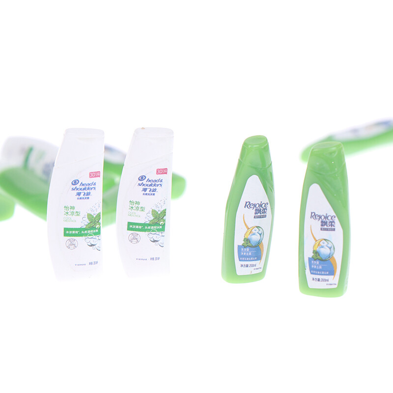 10pcs Doll House Supermarket Daily Accessories Miniature Shampoo | eBay